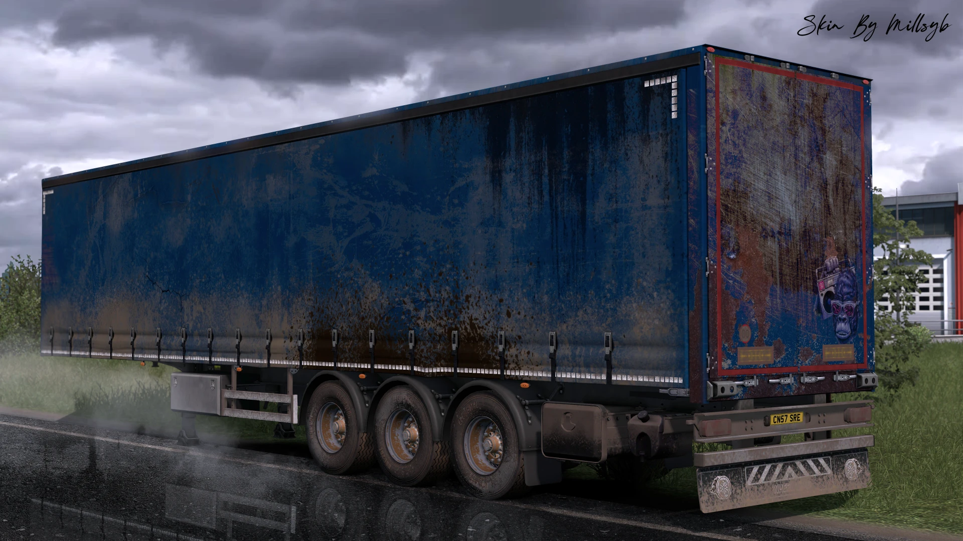 Worn and Rusty Trailer skin pack 1 - ETS 2